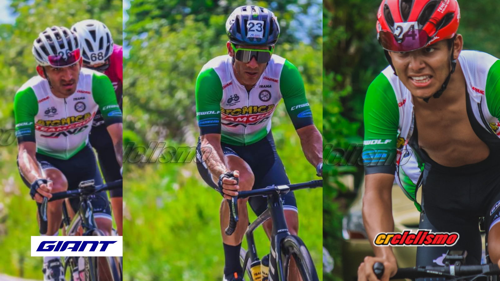 Ricardo Rouillon, Miguel Lemus y Anthony Sanchez estarán en la Vuelta Nicaragua. - CRCICLISMO