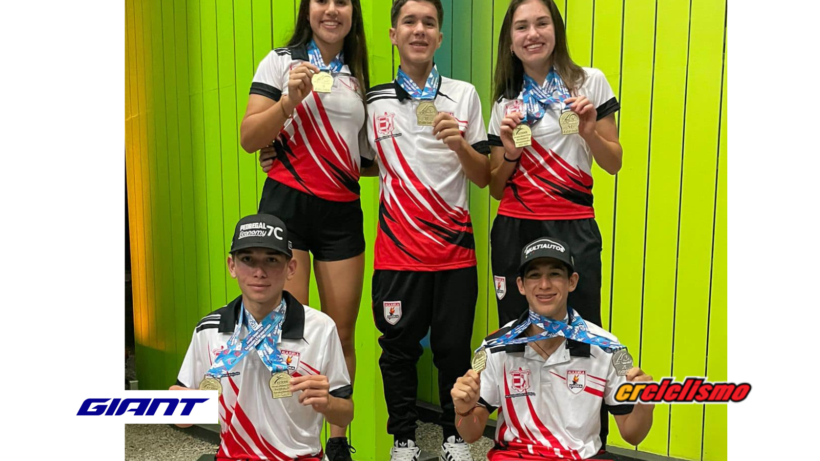 CODEA Alajuela dominó el ciclismo de Juegos Nacionales. - CRCICLISMO