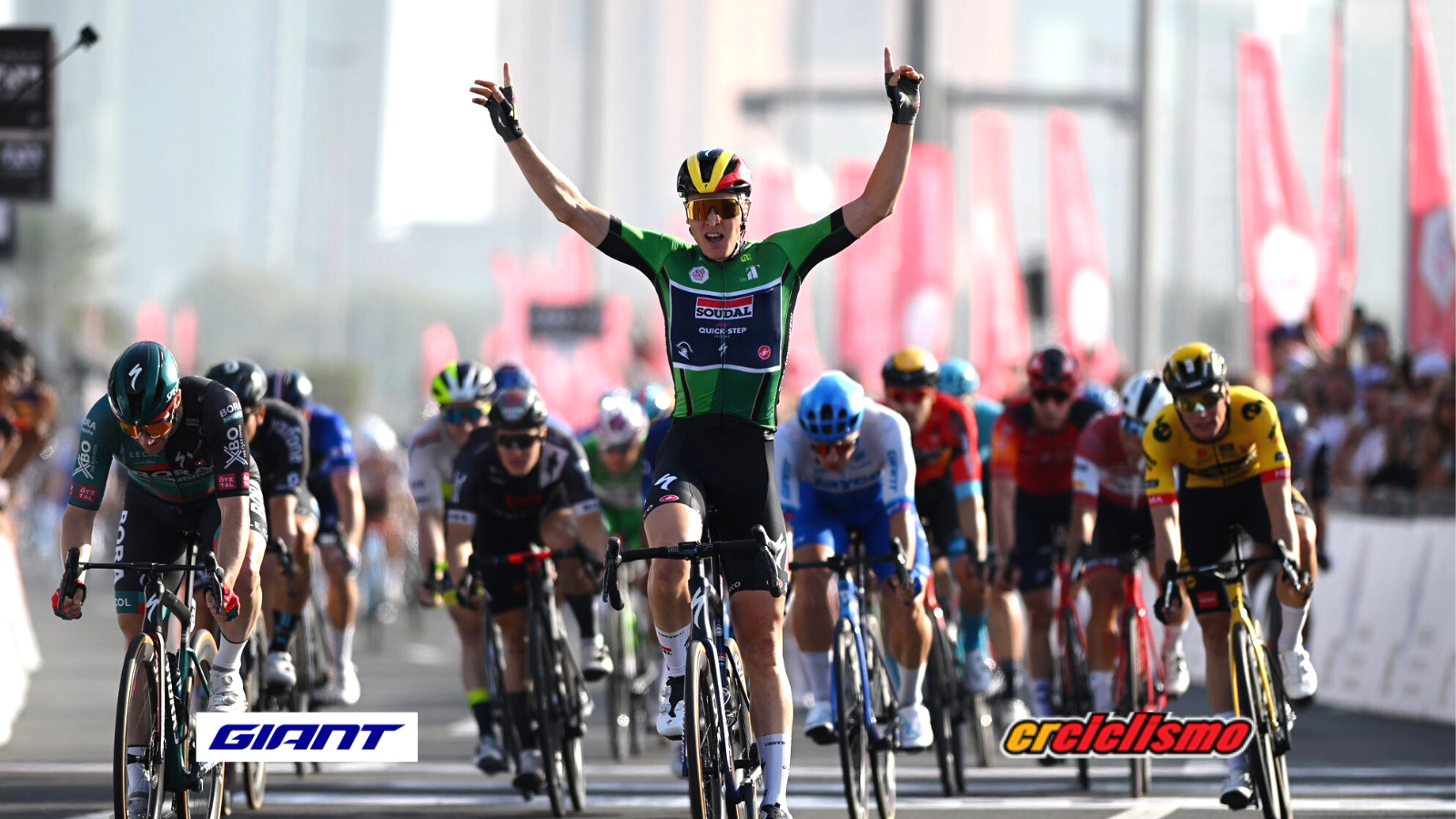 Tim Merlier se erige como el más veloz del UEA Tour - CRCICLISMO