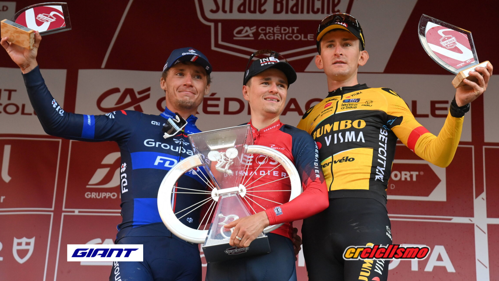 Thomas Pidcock, el primer británico en conquistar la Strade Bianche ...