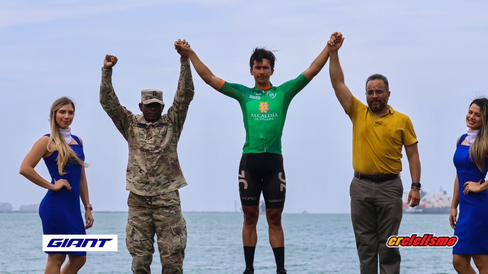 Sebastián Brenes campeón por puntos en el Tour de Panamá.