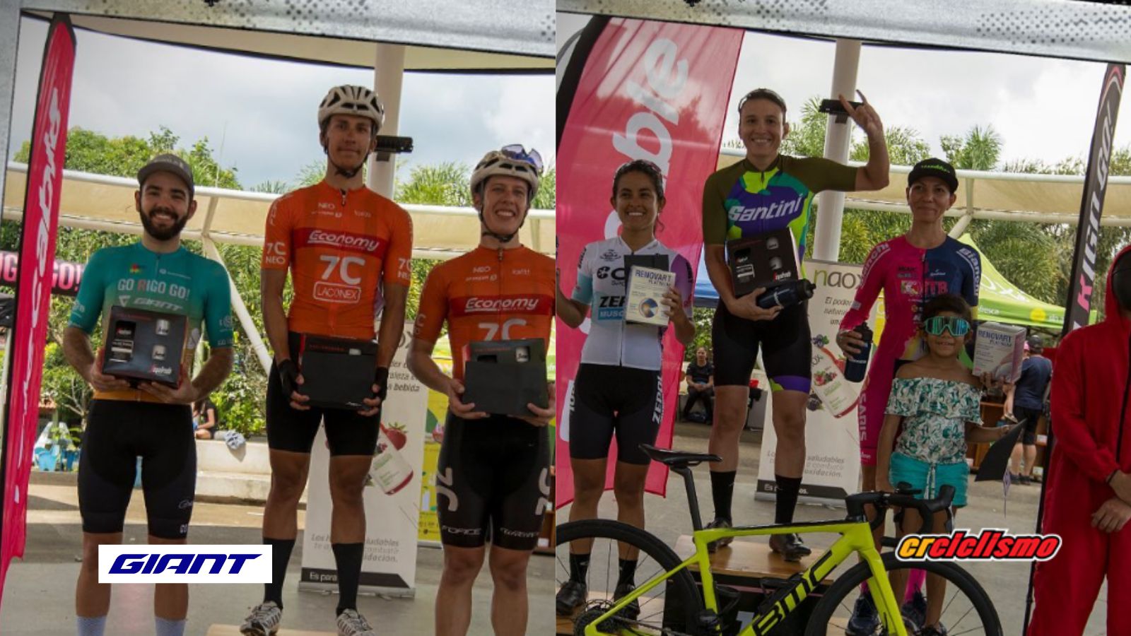 Sebastián Brenes y María Jose Vargas se adueñaron de la Rojo Racing ...