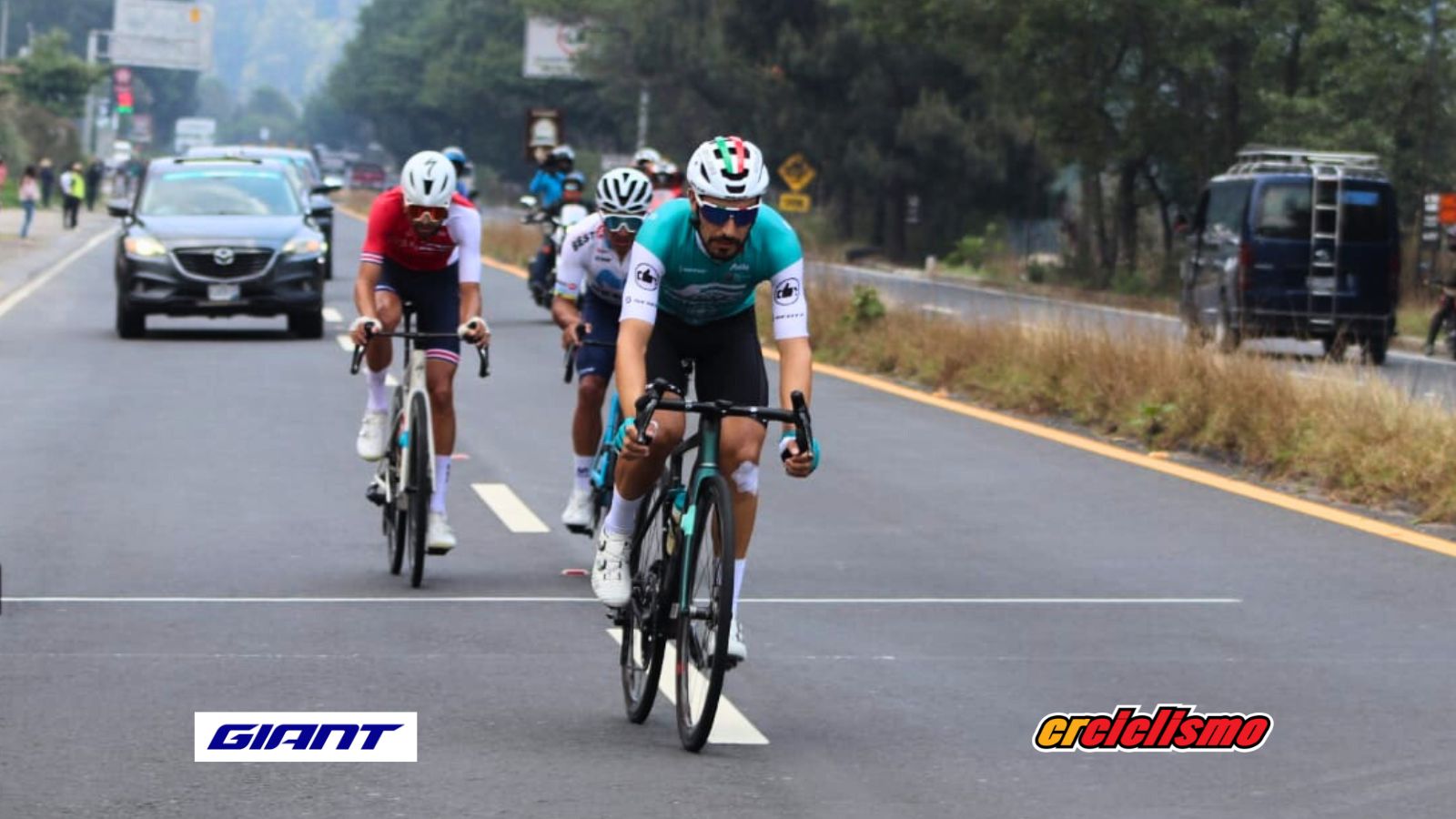 Daniel Bonilla fue protagonista en la segunda etapa de la Vuelta Bantrab