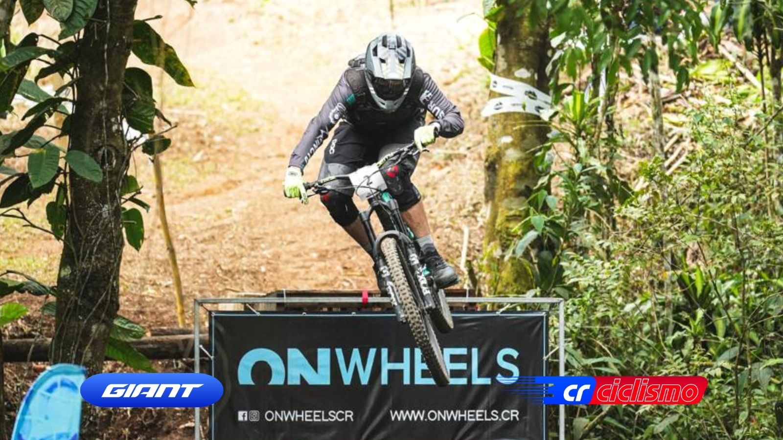 Bayron Daniel González ganó la primera fecha de la Copa Nacional de Downhill 2025