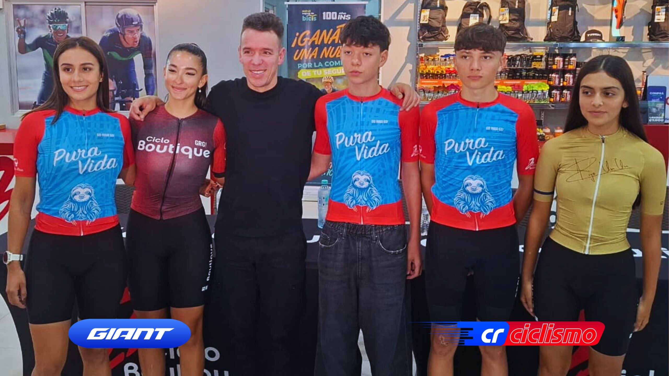 Rigoberto Urán inspira a jóvenes ciclistas costarricenses y relanza su ...